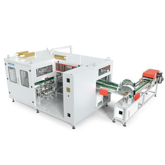 Efficient usage of toilet paper packing machine